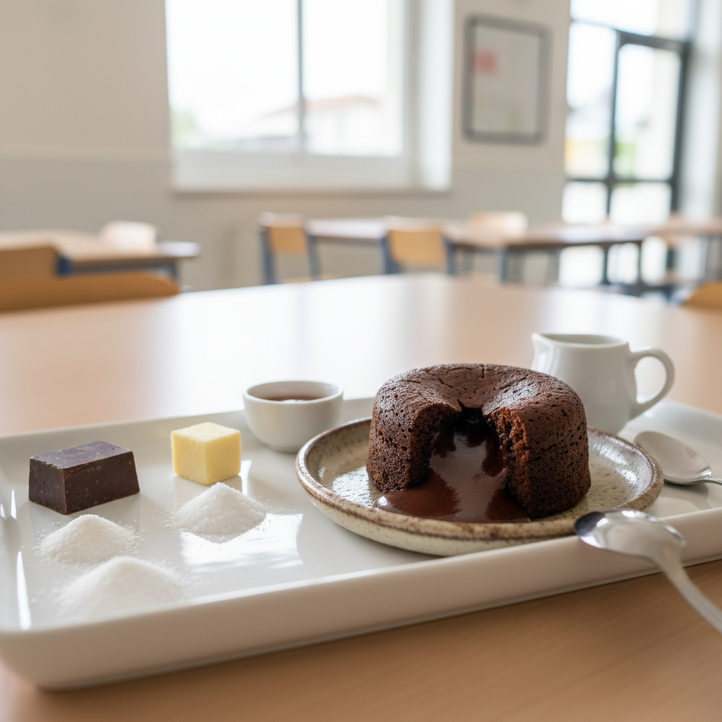 Moelleux au chocolat | Recette Restauration Collective