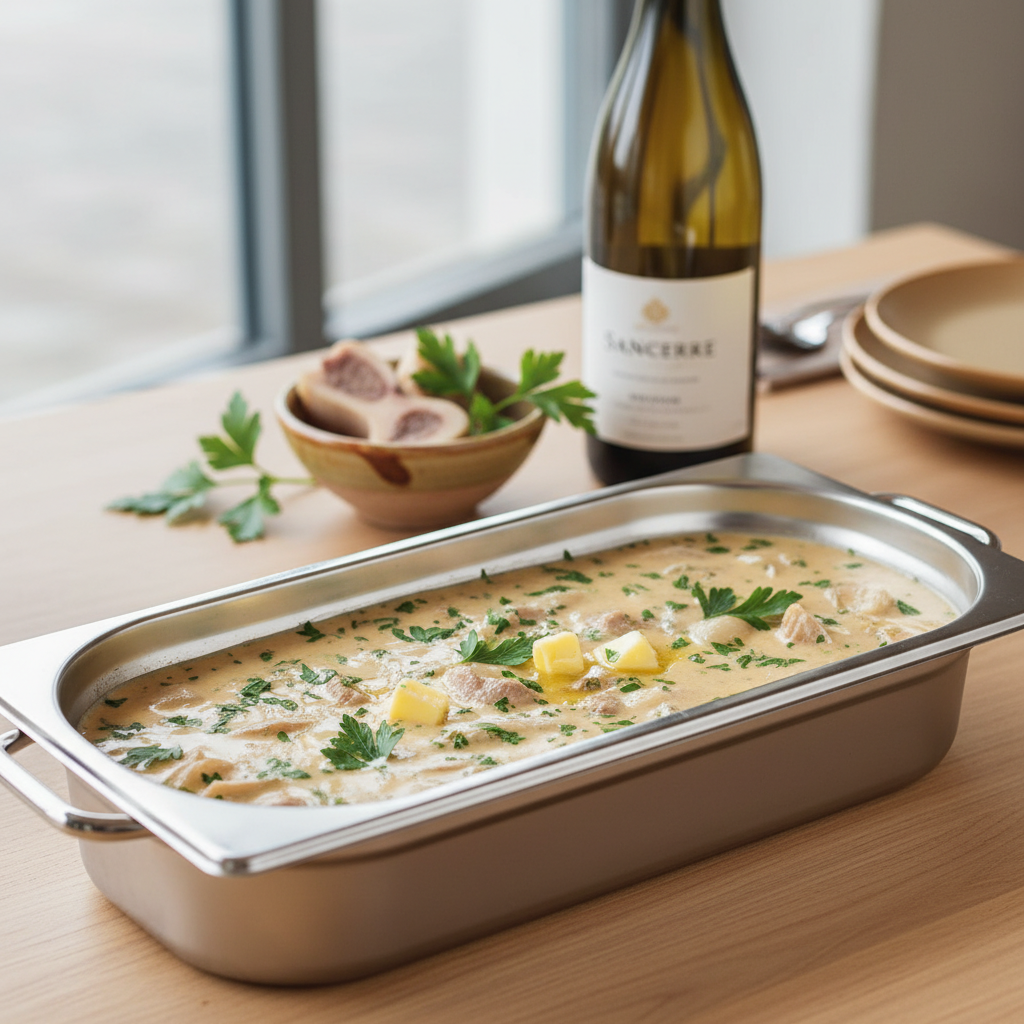 Sauce bercy | Recette Restauration Collective