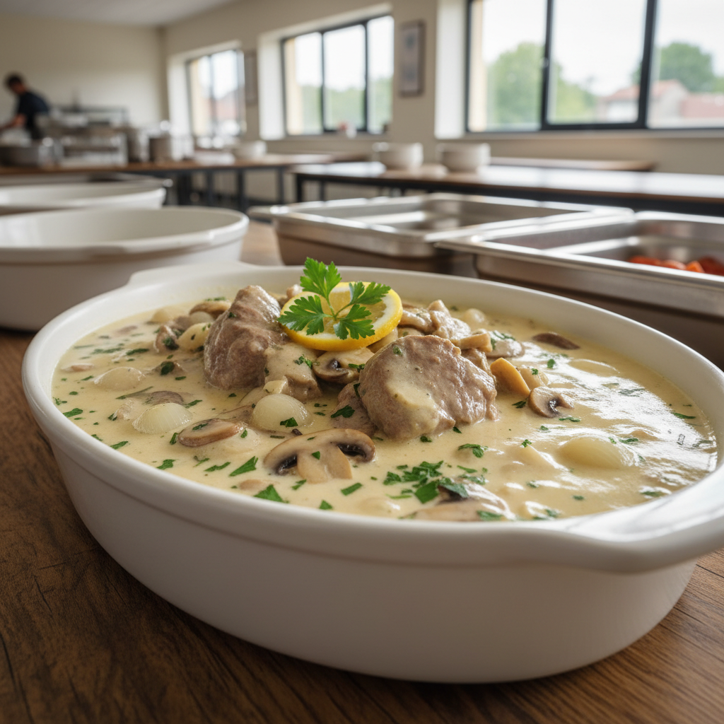 Sauce blanquette | Recette Restauration Collective