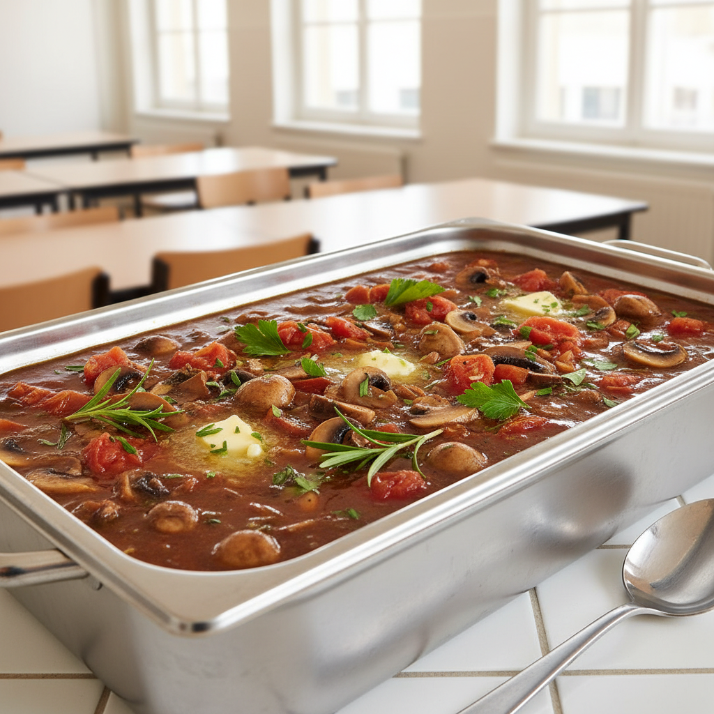 Sauce chasseur | Recette Restauration Collective