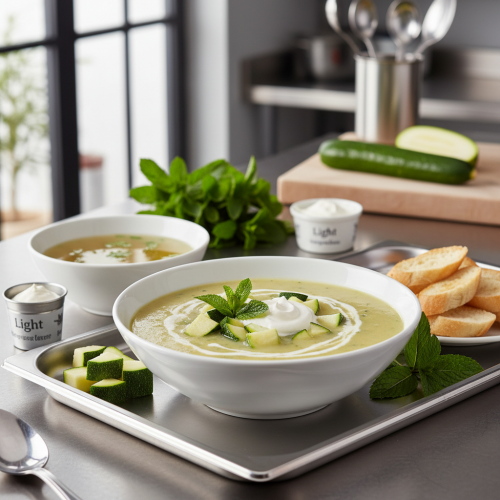 Velouté de courgettes | Recette Restauration Collective